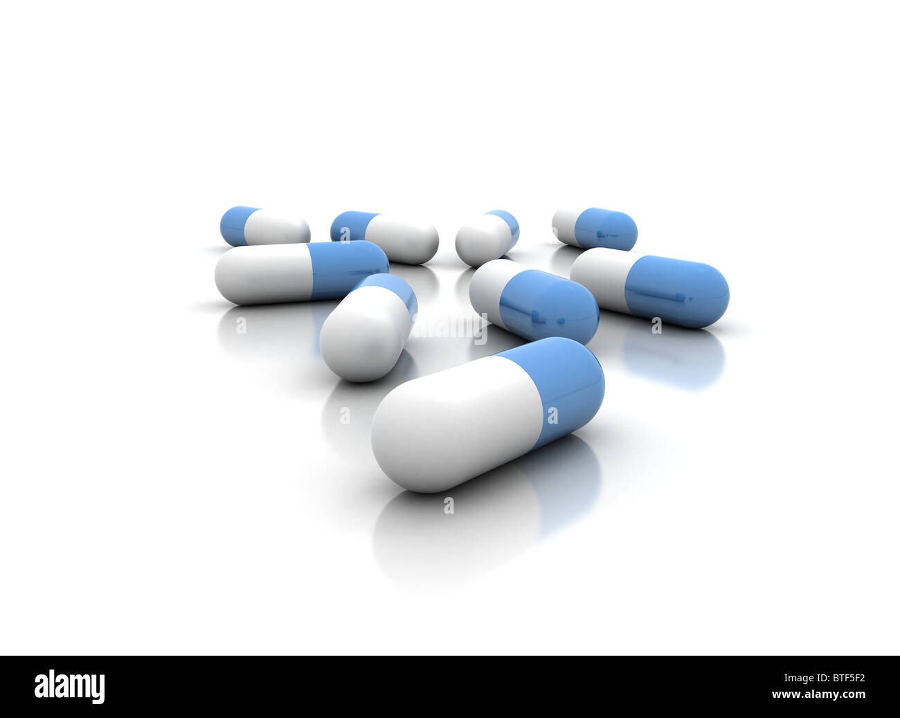 Cartoon medical pills hi-res stock photography and images - Alamy