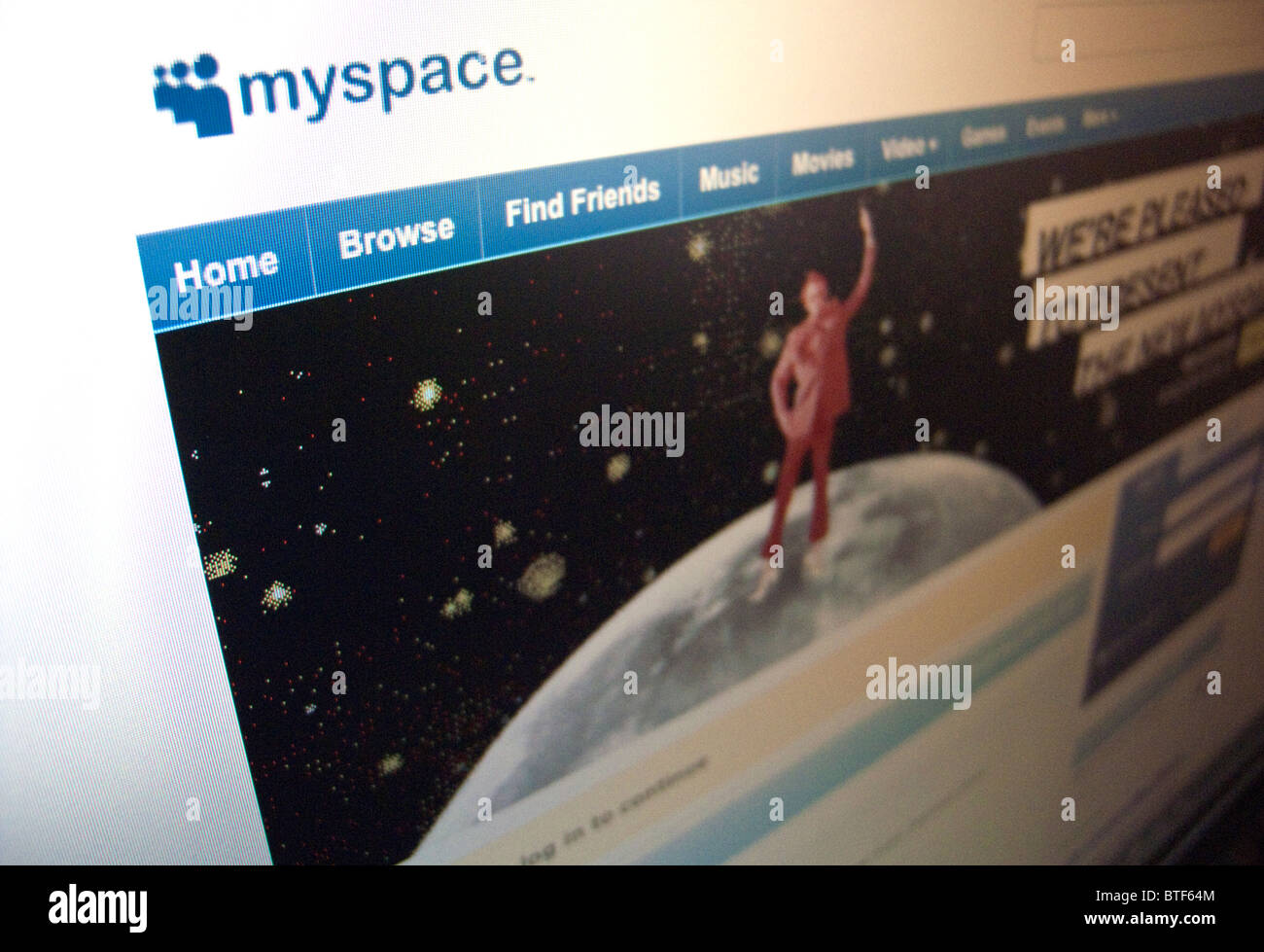 New myspace hi-res stock photography and images - Alamy