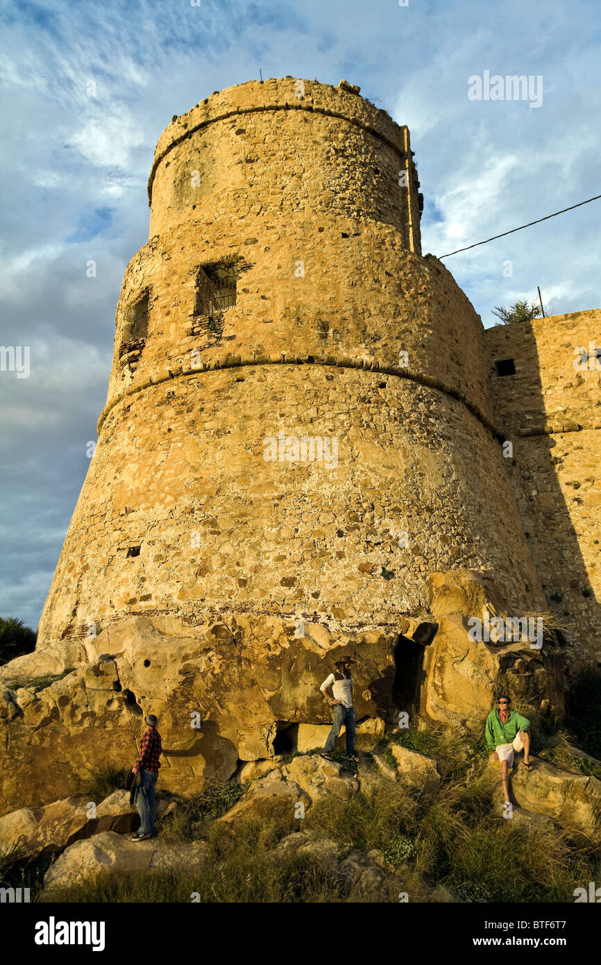 Tunisia, Tabarka, Genoese castle Stock Photo - Alamy