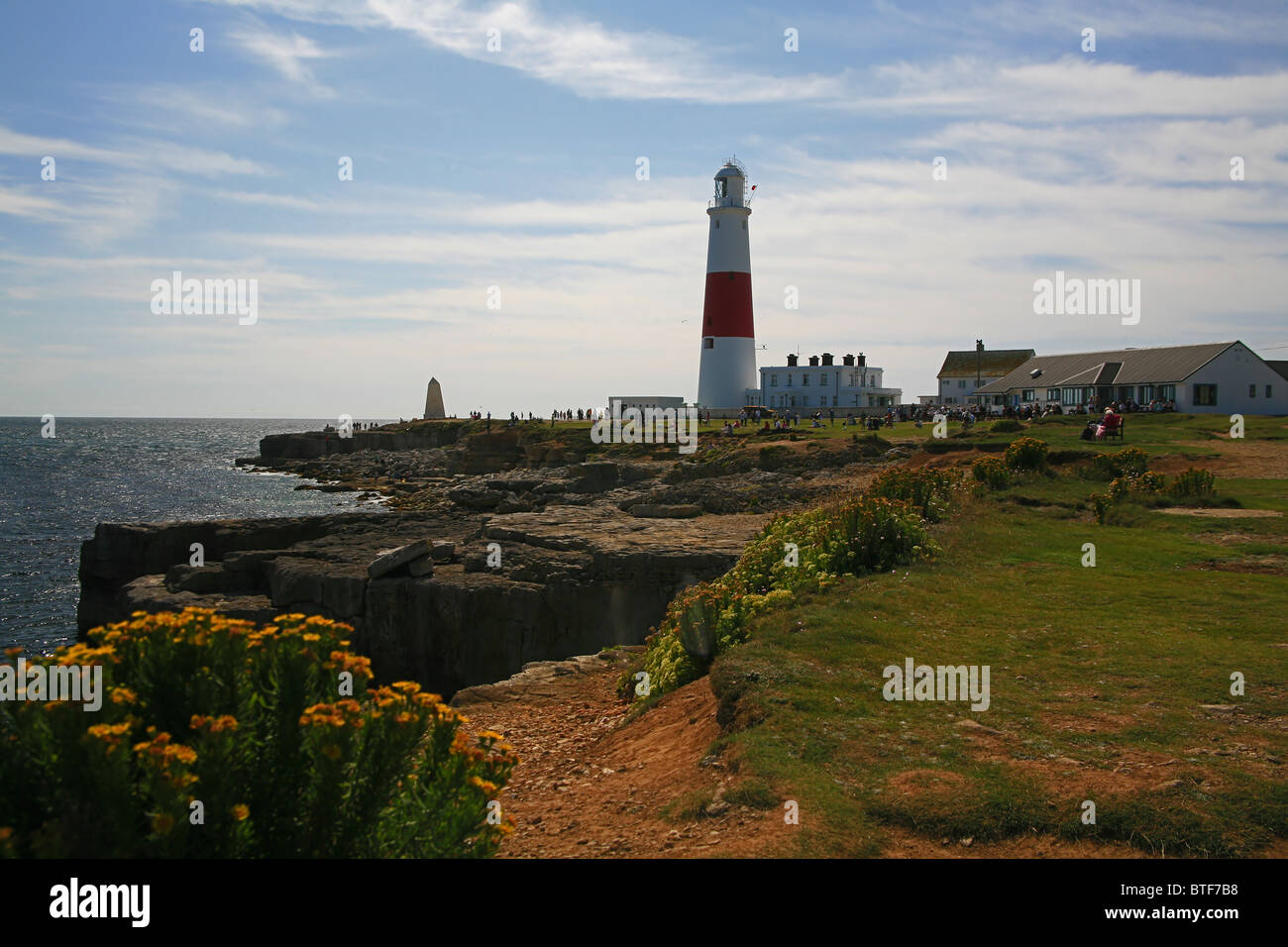 Portland Bill lighthouse, Dorset, England, UK Stock Photo - Alamy