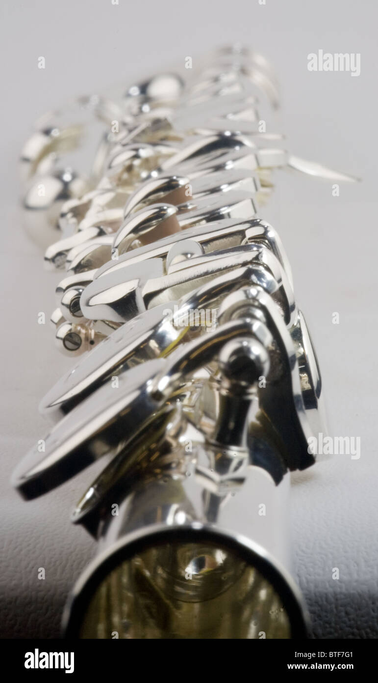 Flute from the front Stock Photo - Alamy