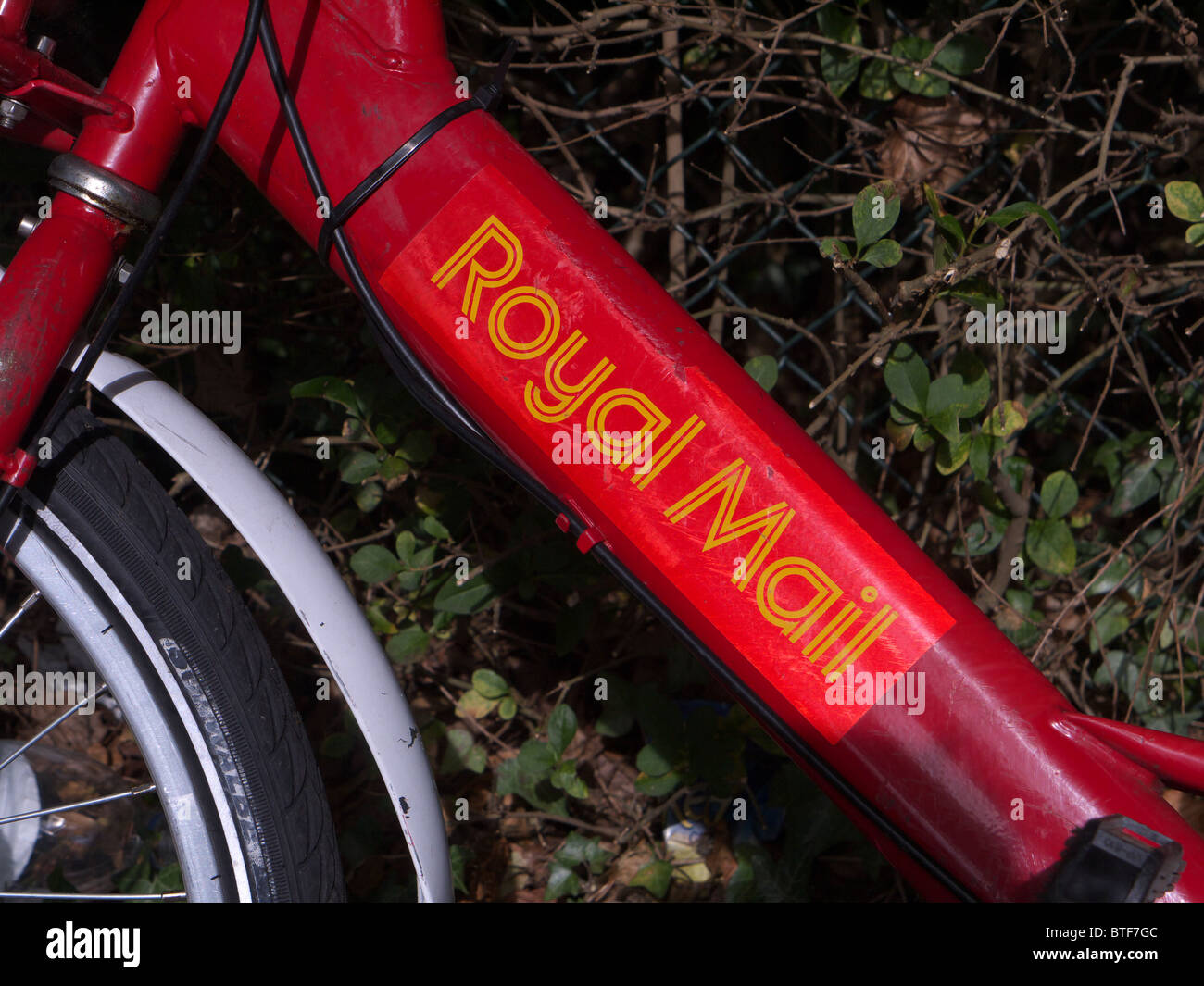 A Royal Mail Bike Stock Photo - Alamy