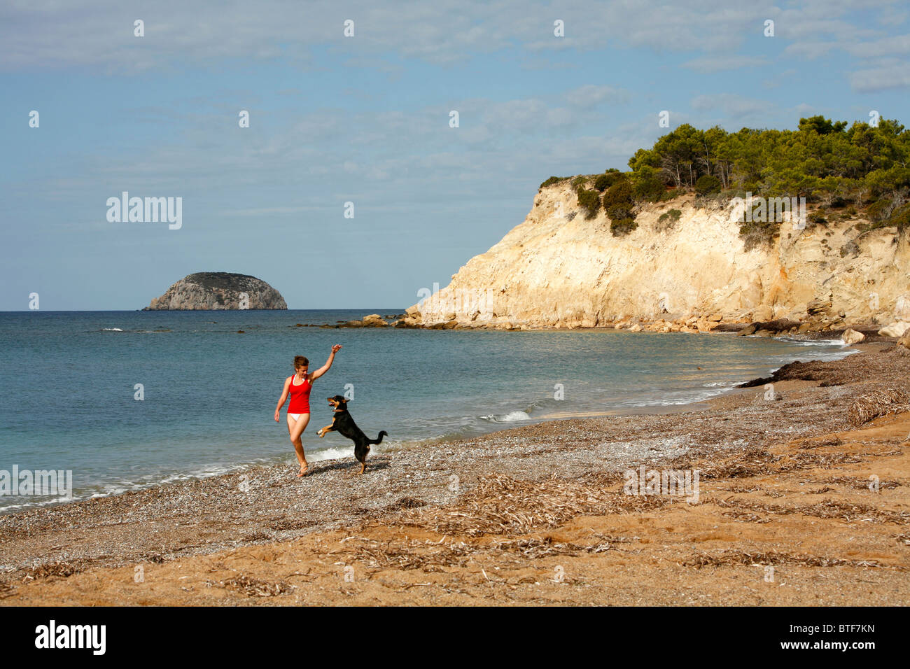 Fourni beach, Rhodes, Greece Stock Photo - Alamy