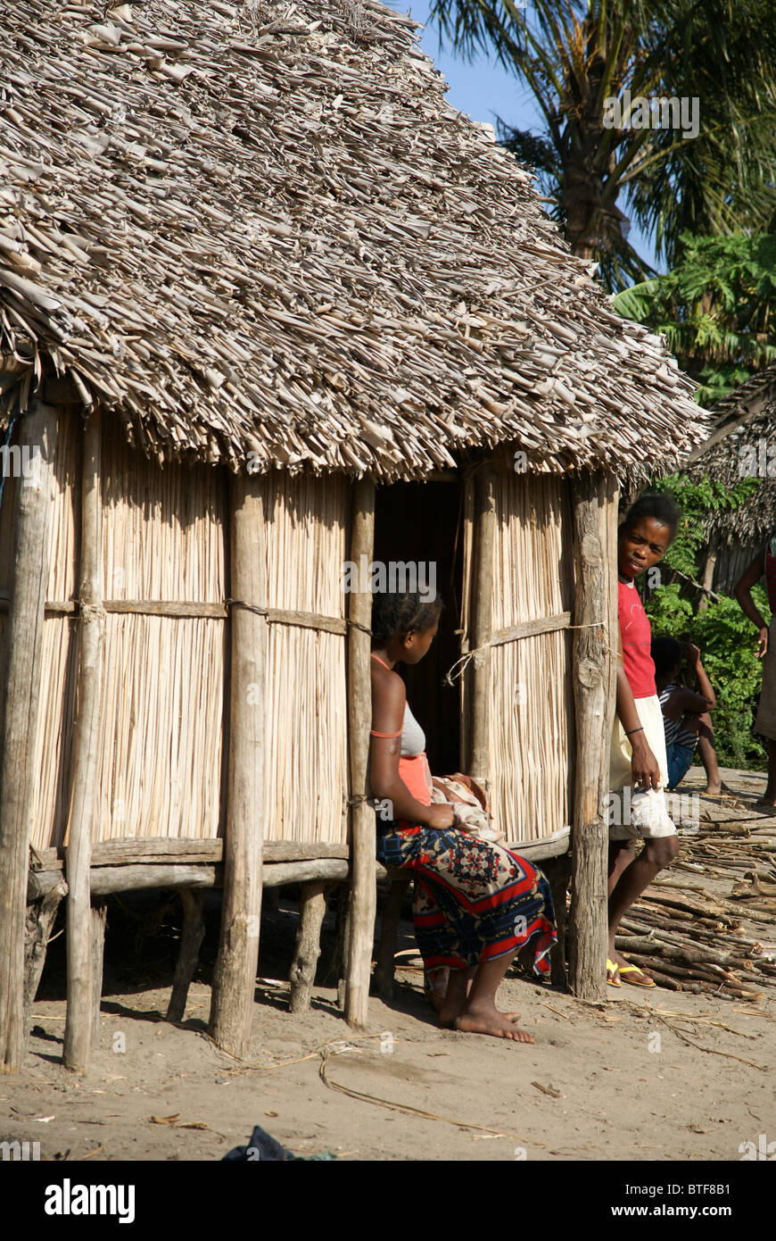 Madagascar, Anosy region Fishing village Stock Photo - Alamy