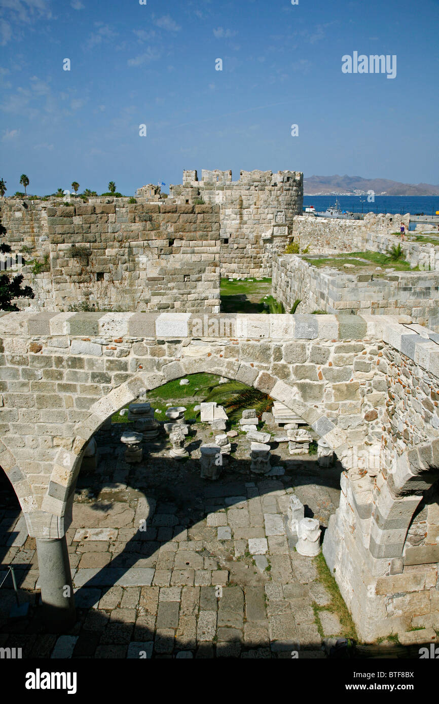 Kos castle also known as the Castle of the knights in Kos Town, Kos ...