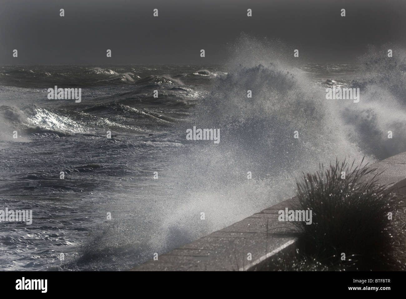 High tides on the North Norfolk coastline Stock Photo - Alamy