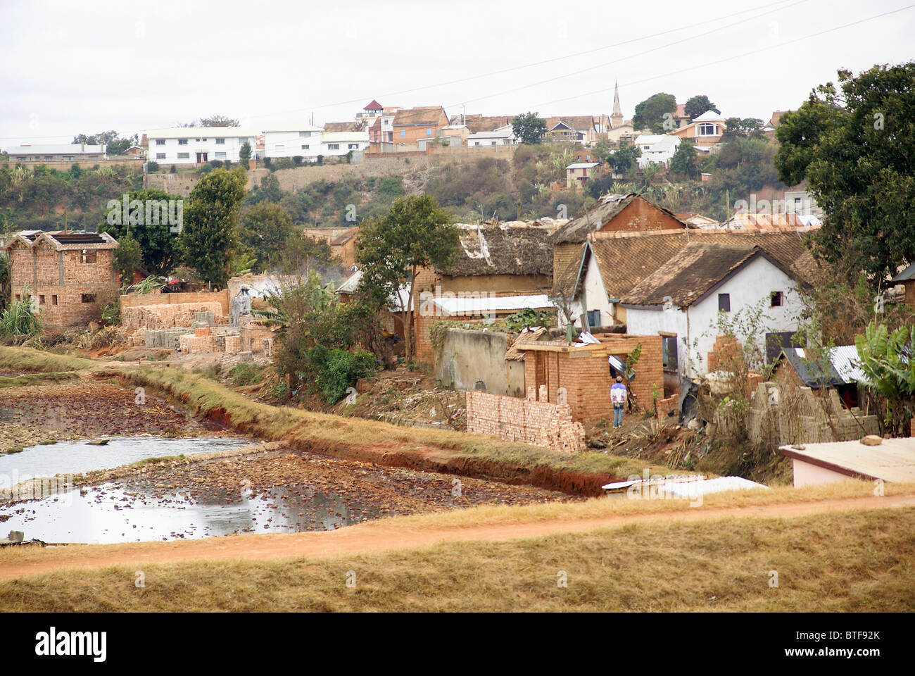 Madagascar, Rice fields Stock Photo - Alamy