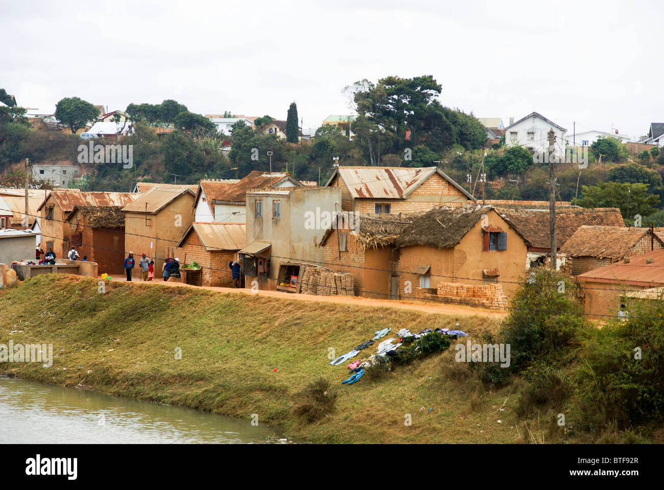 Madagascar, Rice fields Stock Photo - Alamy