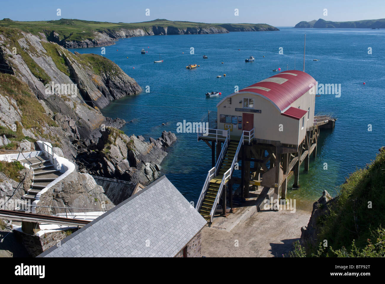 St davids lifeboat station hi-res stock photography and images - Alamy
