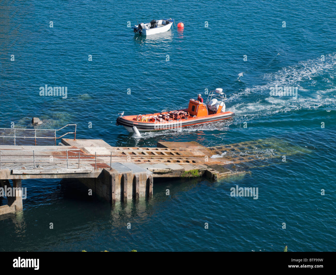 st davids lifeboat station st nons bay pembrokeshire dyfed wales Stock ...