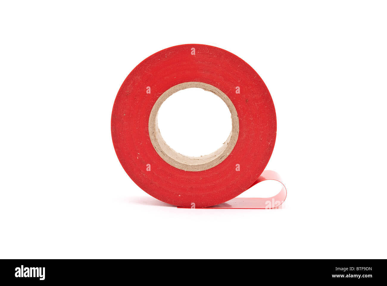 Red insulating tape Stock Photo - Alamy
