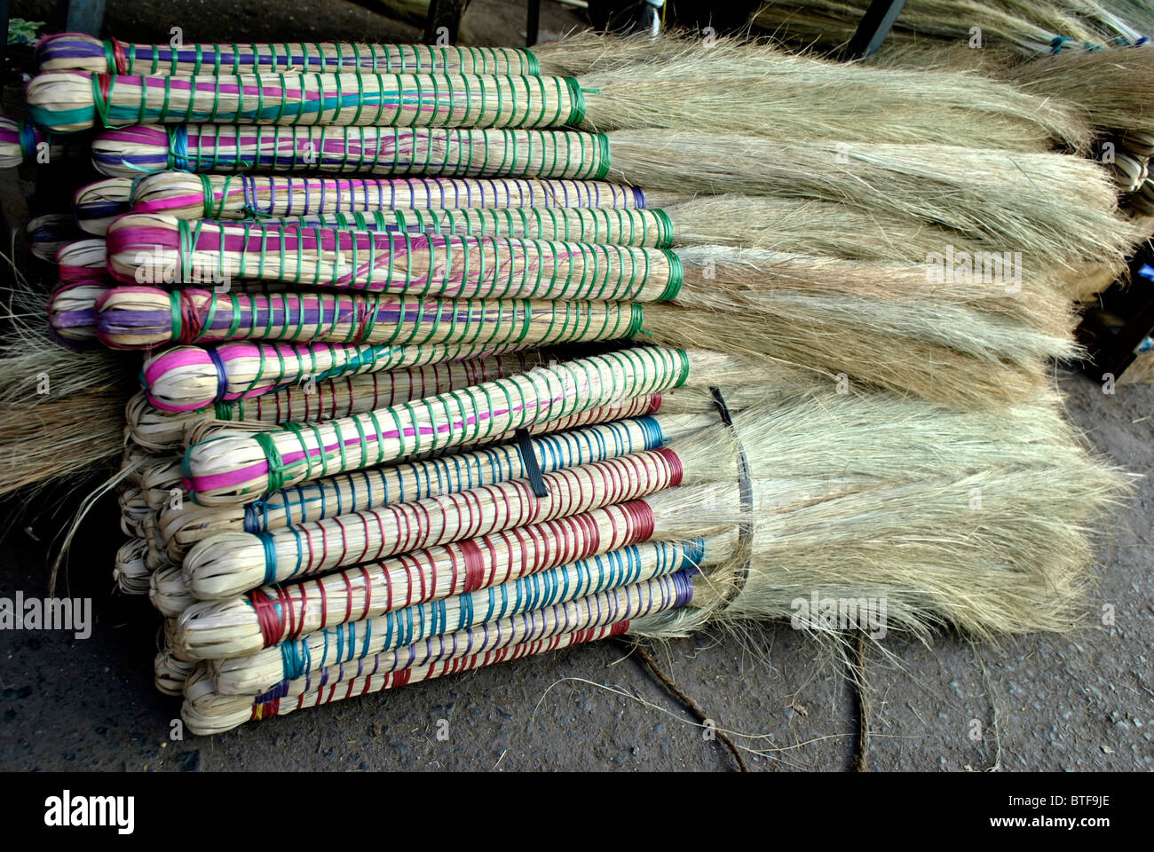 hand made broom (jhado Stock Photo - Alamy