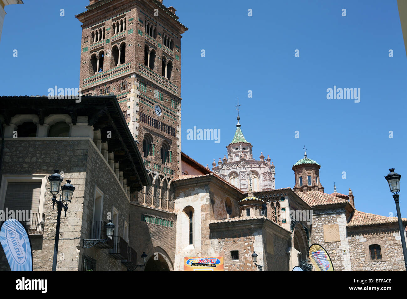 Mudejar tower Teruel Spain Stock Photo - Alamy