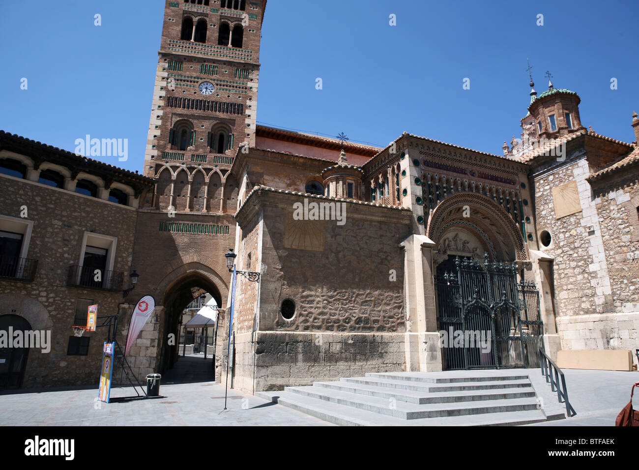 Mudejar tower Teruel Spain Stock Photo - Alamy