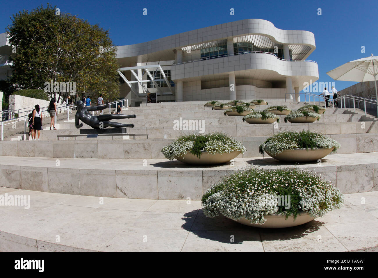 Getty Center Architecture High Resolution Stock Photography and Images ...