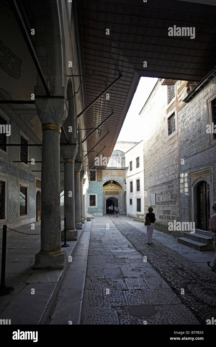 Istanbul Topkapi palace Harem courtyard of the black Eunuchs Stock ...