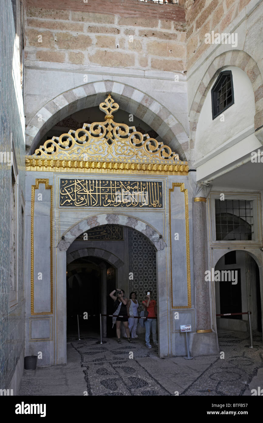 Istanbul Topkapi palace Harem Stock Photo - Alamy