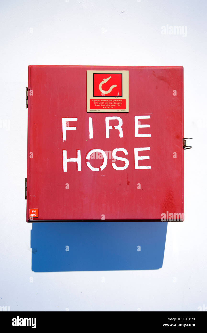 Fire hose box hi-res stock photography and images - Alamy