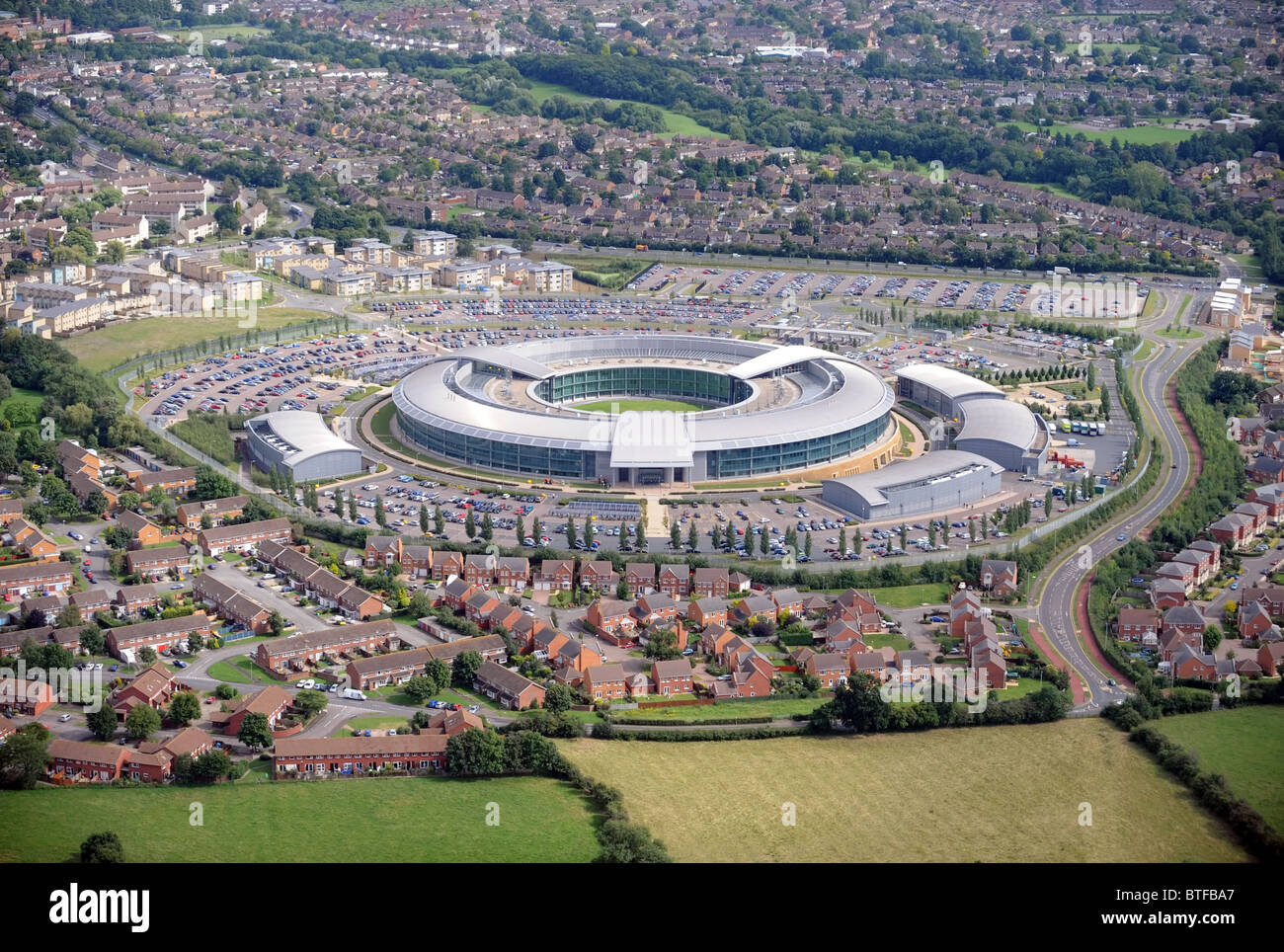 The Government Communications Headquarters (GCHQ) in Cheltenham ...