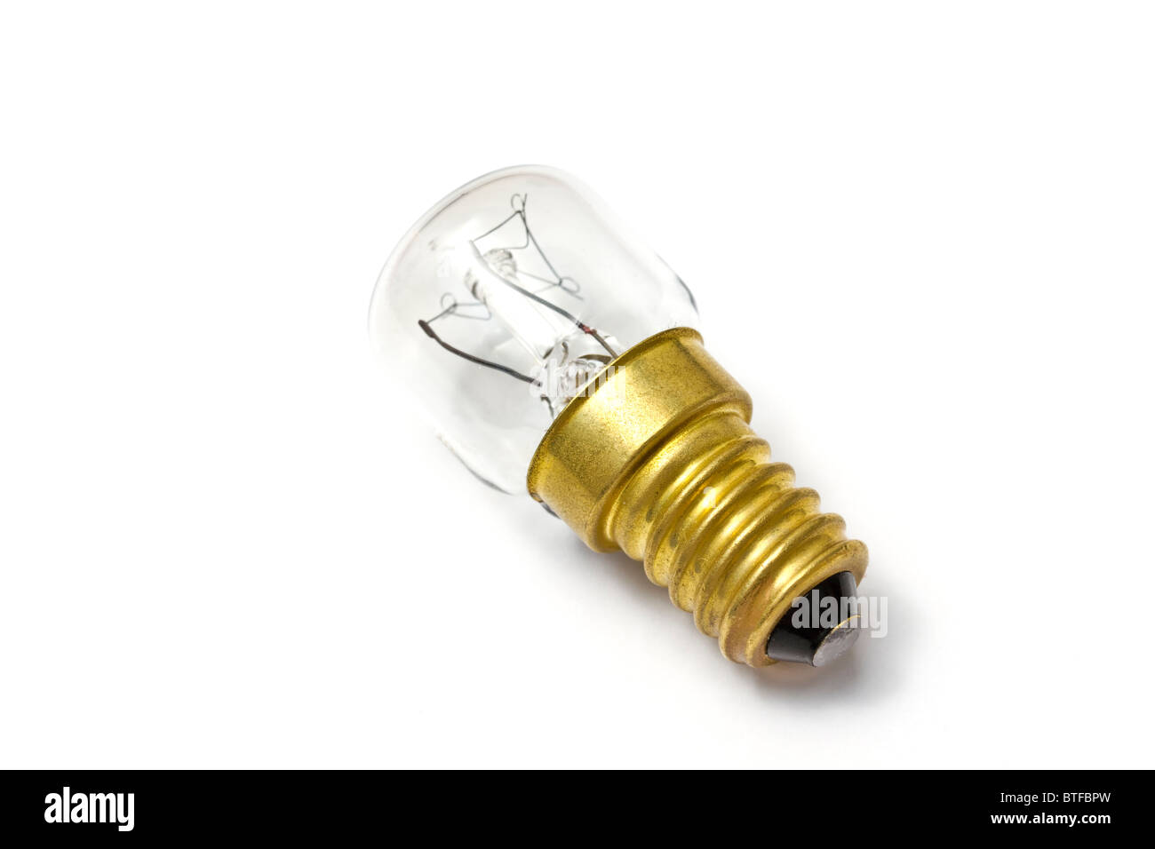 Light Bulb isolated on white background Stock Photo - Alamy