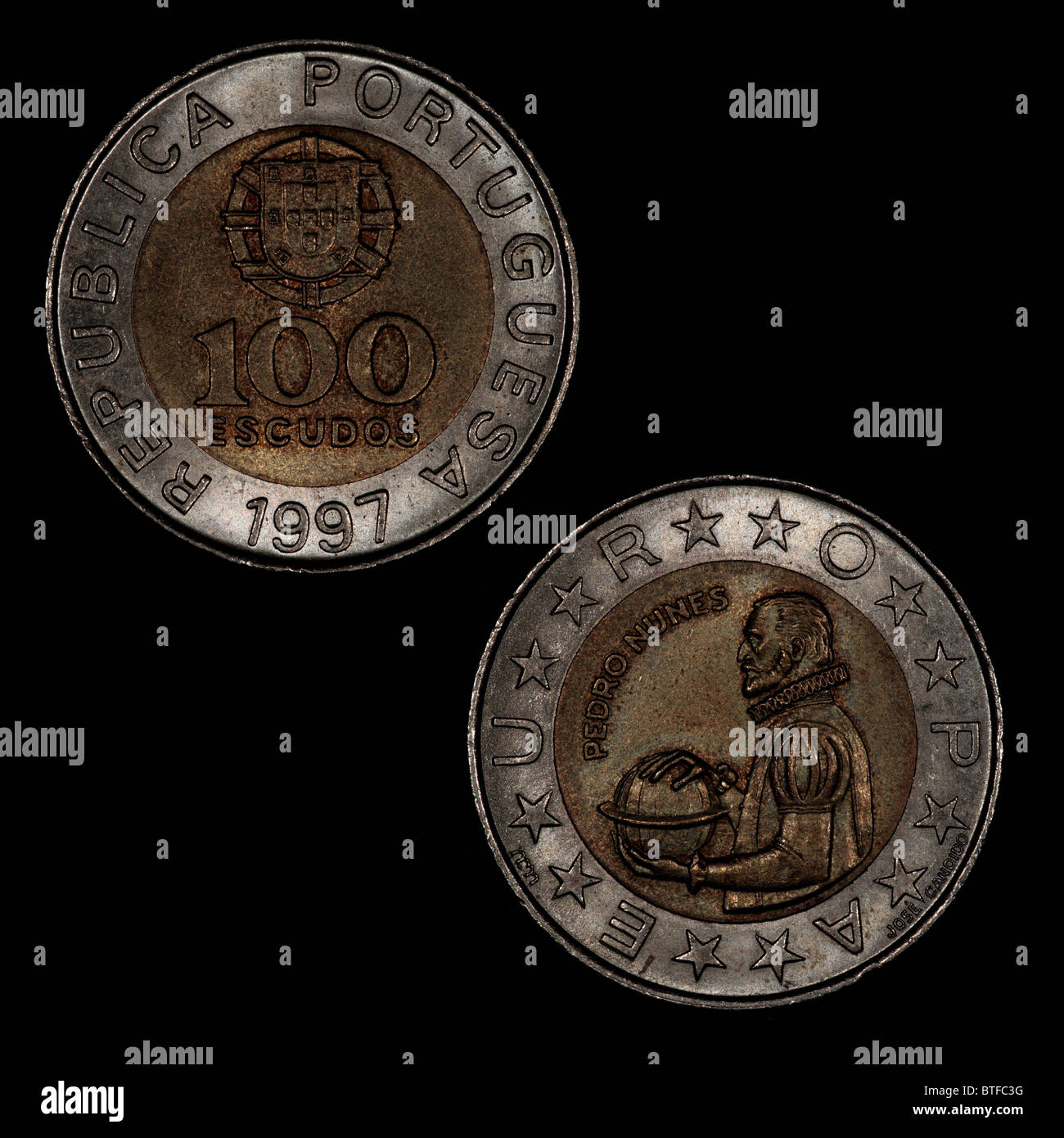 Portugal currency hi-res stock photography and images - Alamy