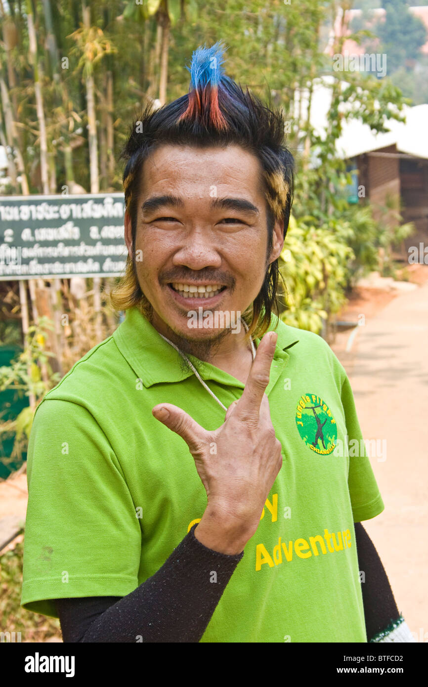 Happy smiling thai man thailand hi-res stock photography and images - Alamy