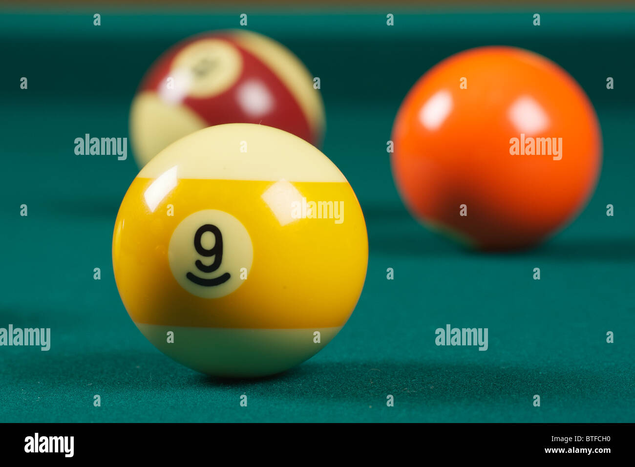 Nine ball hi-res stock photography and images - Alamy
