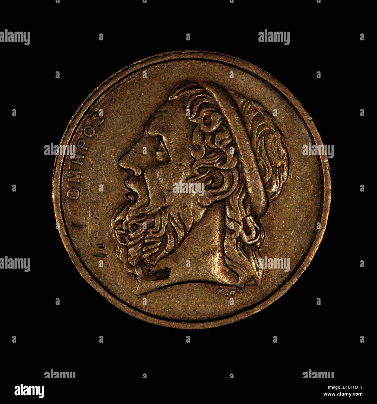 Greek coin hi-res stock photography and images - Alamy