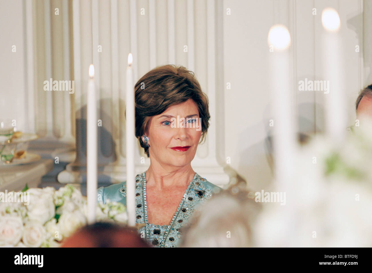 Laura bush hi-res stock photography and images - Alamy