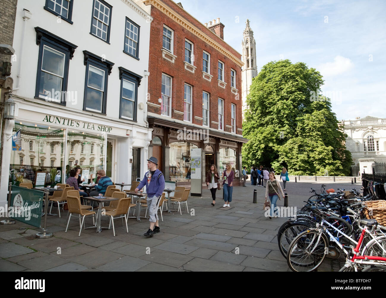 Central Cambridge view, Cambridge UK Stock Photo - Alamy