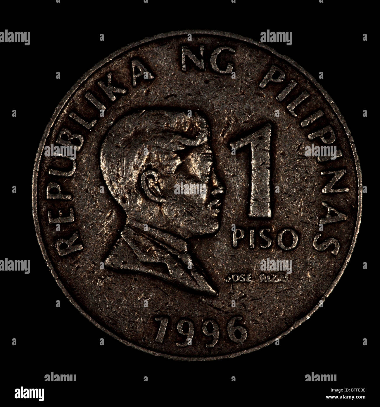 Old piso coins hi-res stock photography and images - Alamy