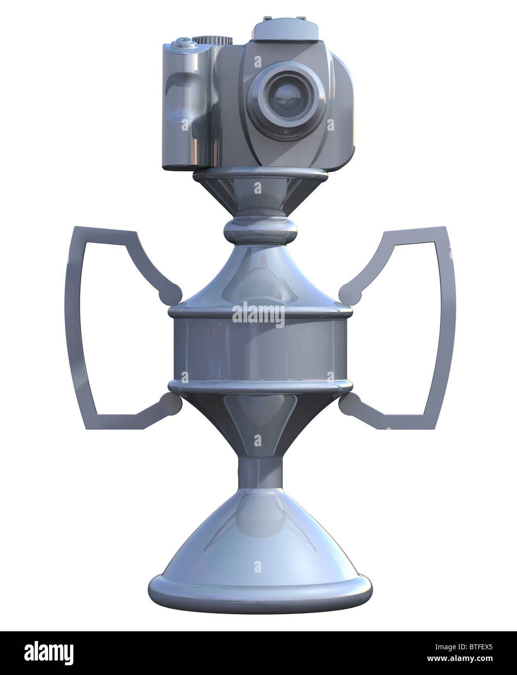 Gold dslr camera trophy cup hi-res stock photography and images - Alamy