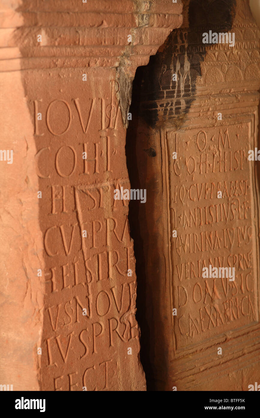 Roman alter stone Stock Photo - Alamy