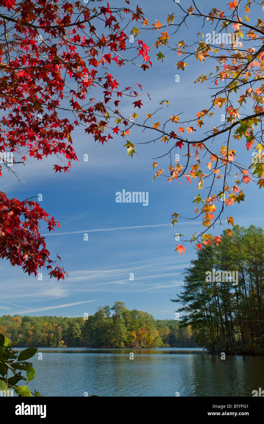 Fall by the lake hi-res stock photography and images - Alamy