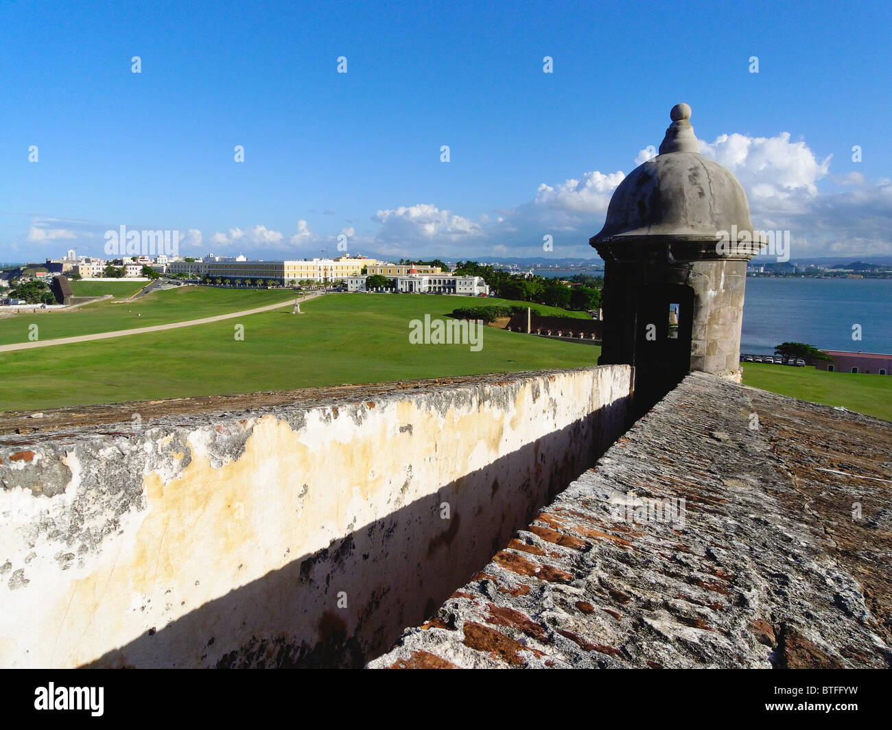 Old San Juan View from El Morro Fort, Puerto Rico Stock Photo - Alamy