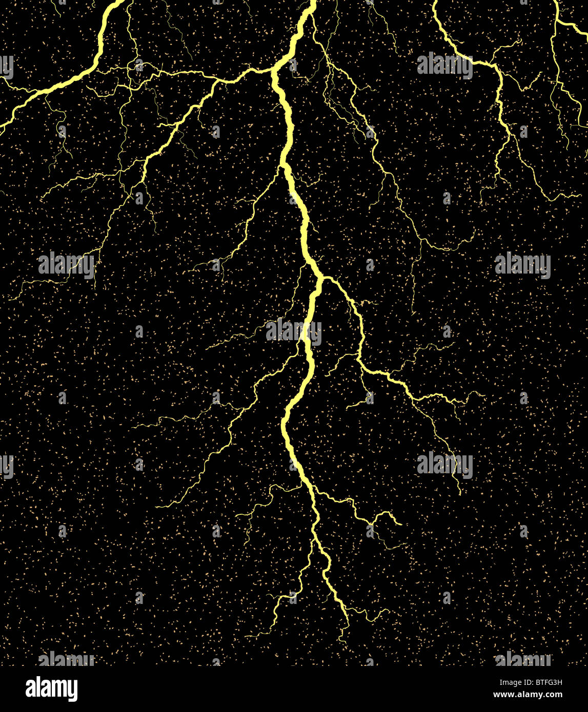 Illustration of a lightning bolt with grunge Stock Photo - Alamy