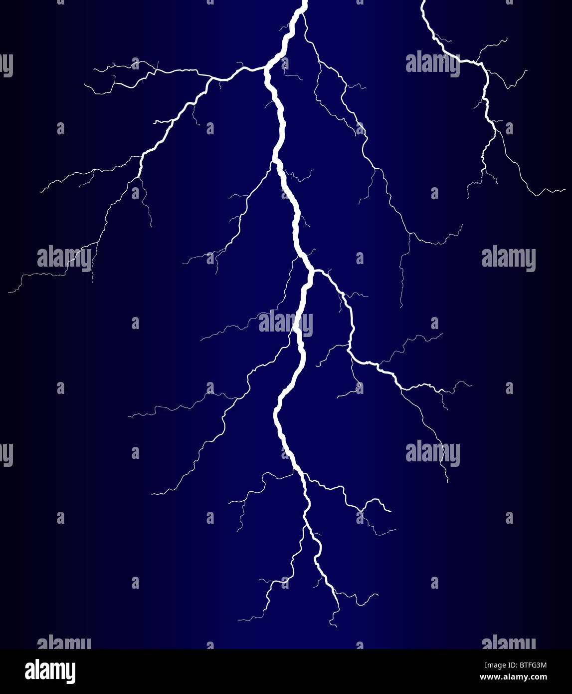 Illustration of a lightning bolt Stock Photo - Alamy
