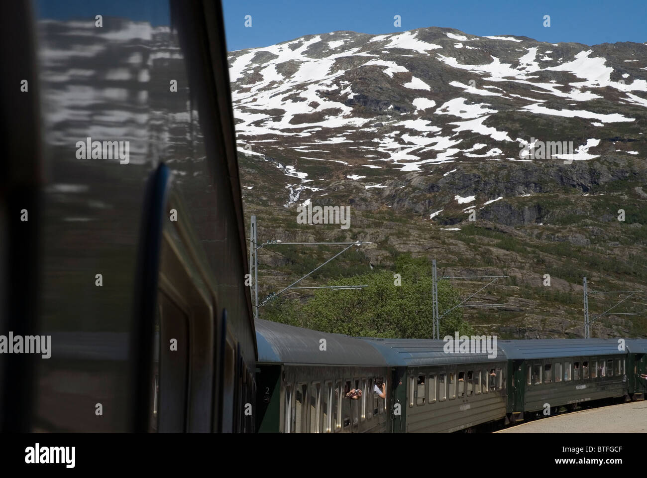 View from bergen railway hi-res stock photography and images - Alamy