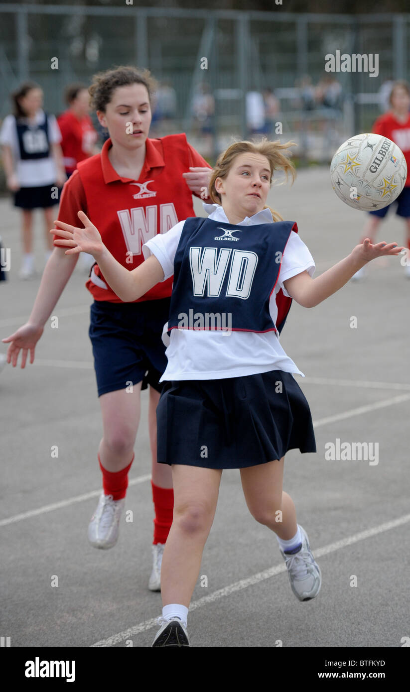 Netball Catch High Resolution Stock Photography and Images - Alamy