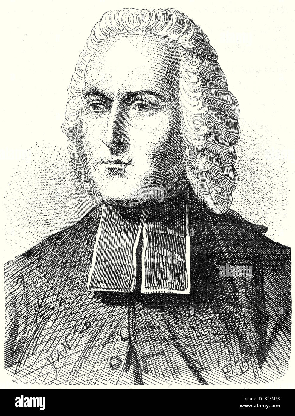 The abbé Nollet Stock Photo - Alamy