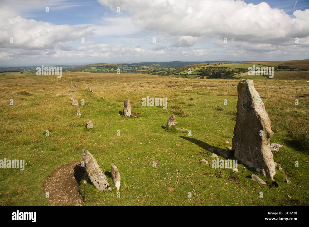 Chagford Common, UK Stock Photo - Alamy