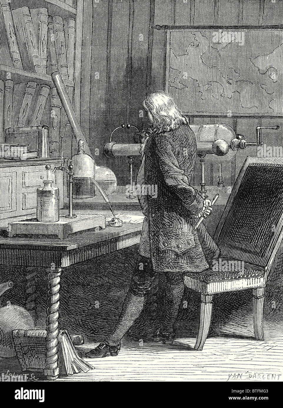 18th century laboratory hi-res stock photography and images - Alamy