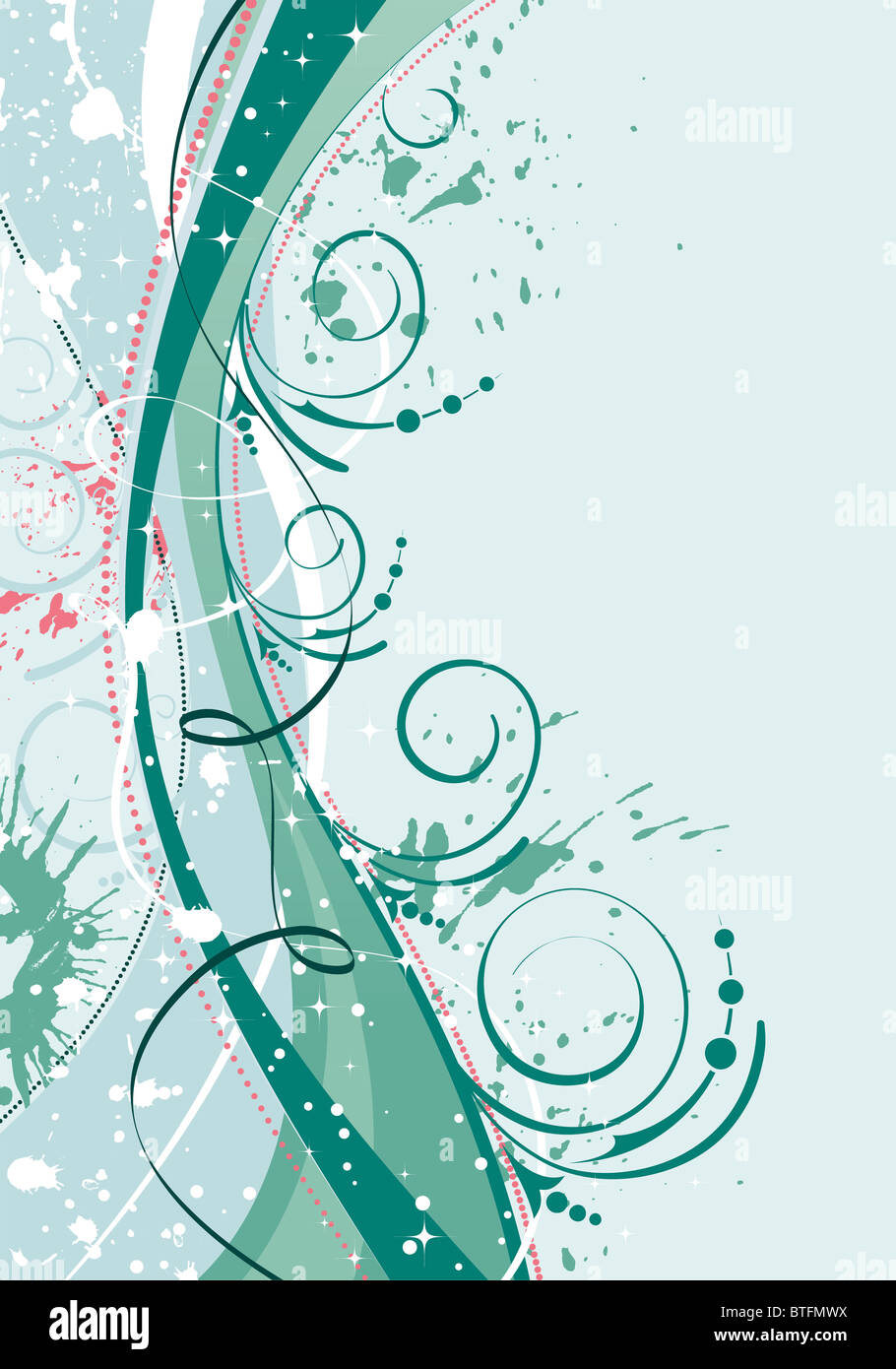 Wave Scroll High Resolution Stock Photography and Images - Alamy