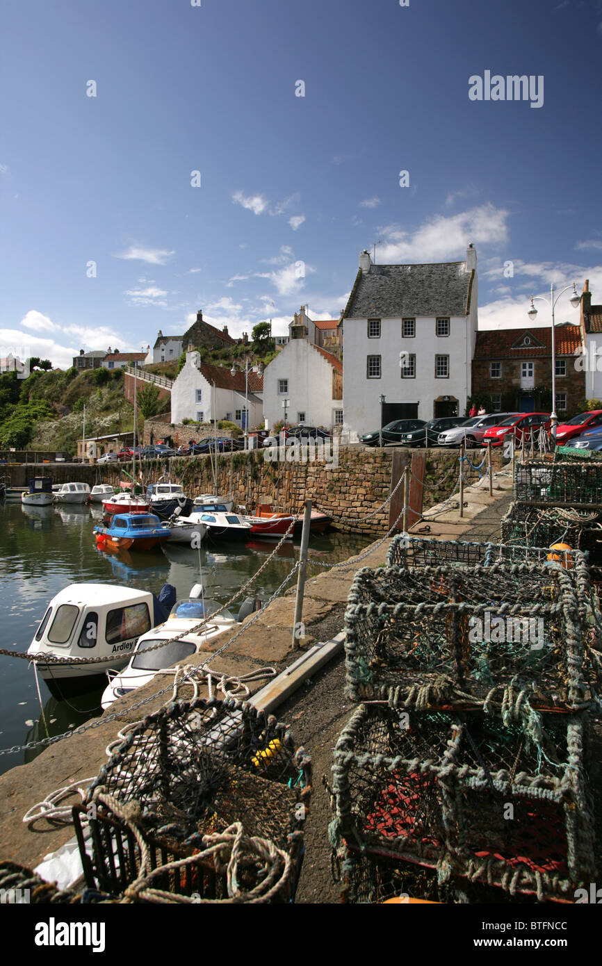 Crail Harbour Fife Scotland Stock Photo - Alamy