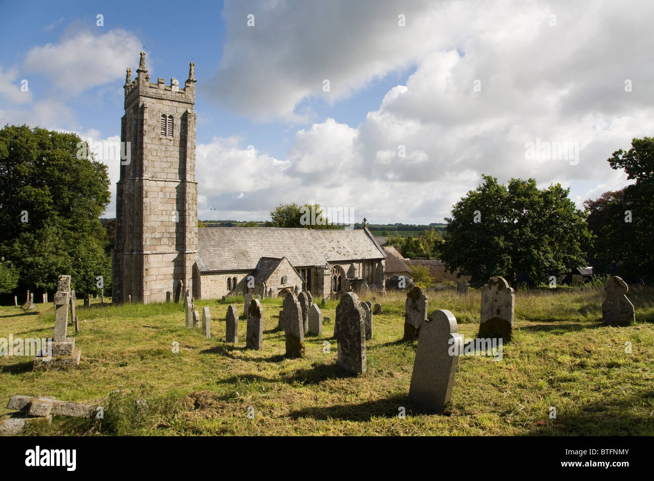 Throwleigh church, Devon, UK Stock Photo - Alamy