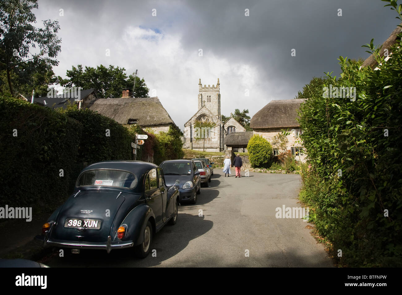Throwleigh church, Devon, UK Stock Photo - Alamy