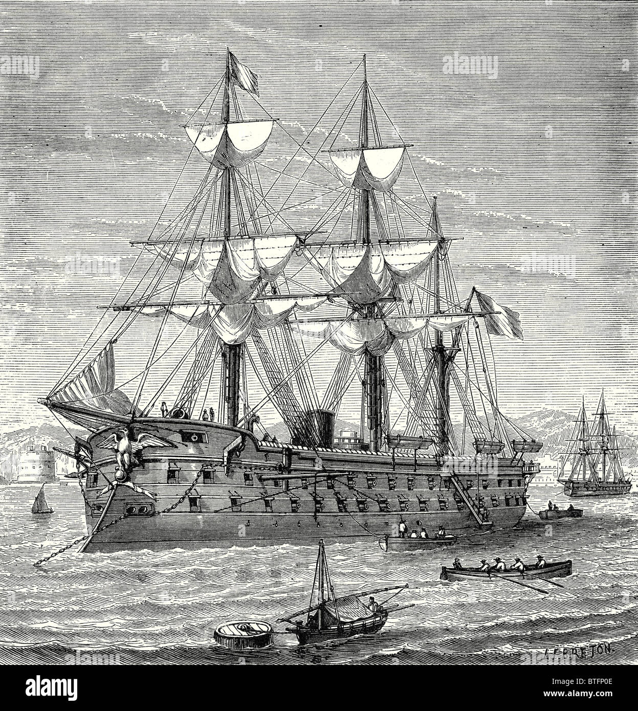 Ironclad warship hi-res stock photography and images - Alamy