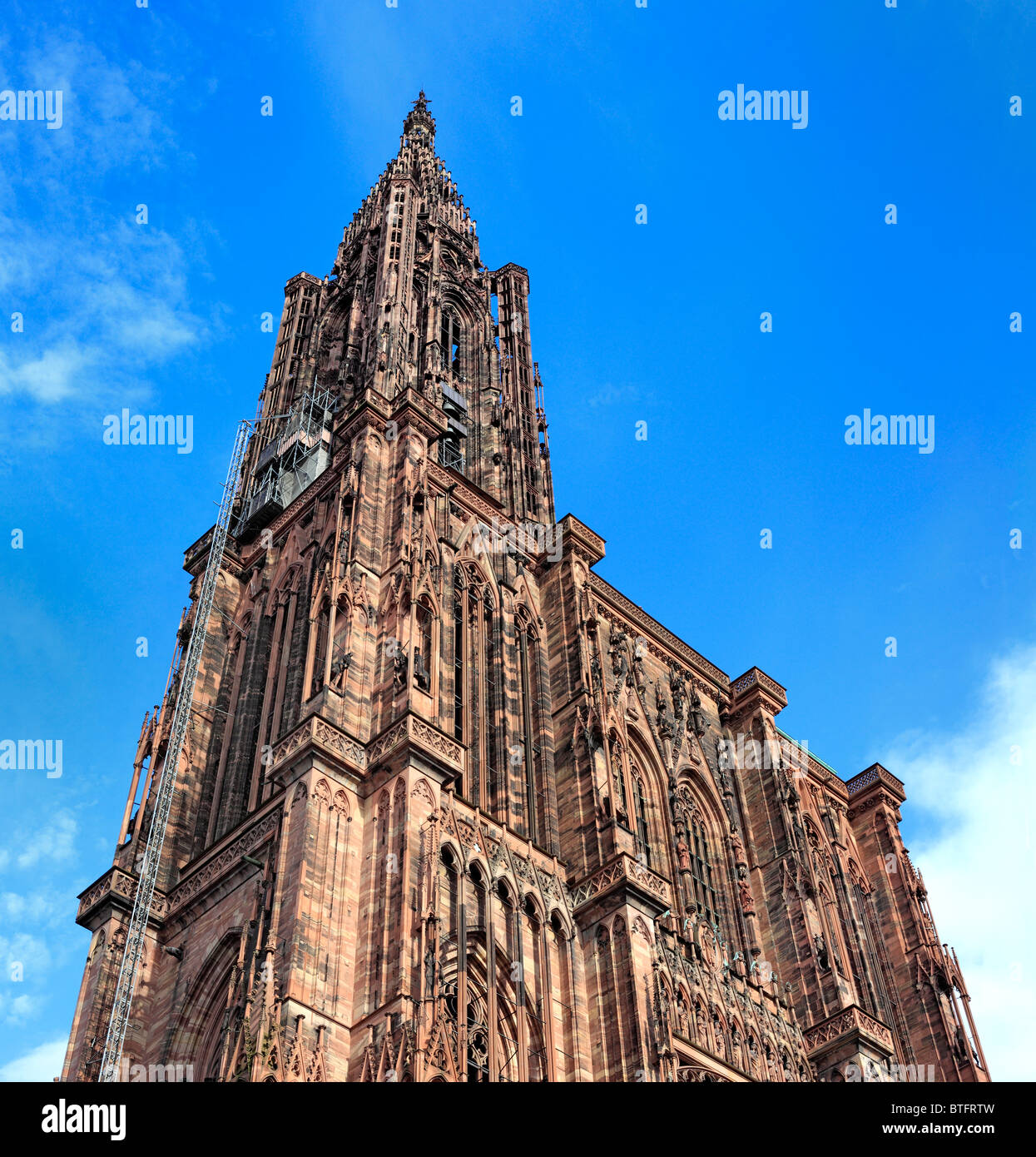 Strasbourg Cathedral, Strasbourg, Alsace, France Stock Photo - Alamy