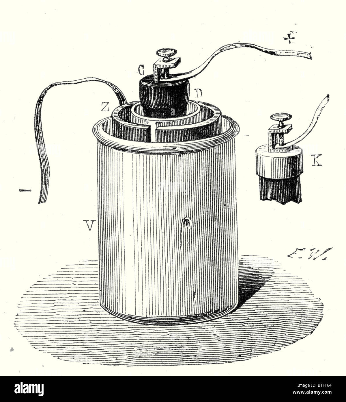 Bunsen battery hi-res stock photography and images - Alamy