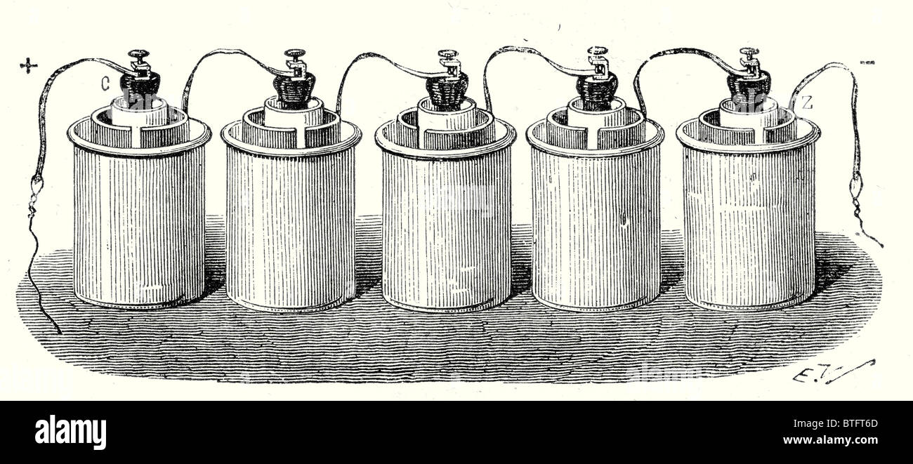 Bunsen battery hi-res stock photography and images - Alamy